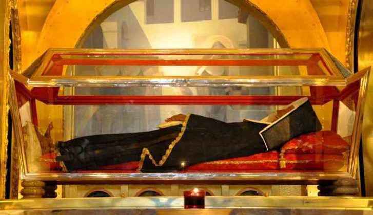 O corpo incorrupto de Santa Rita de Cássia