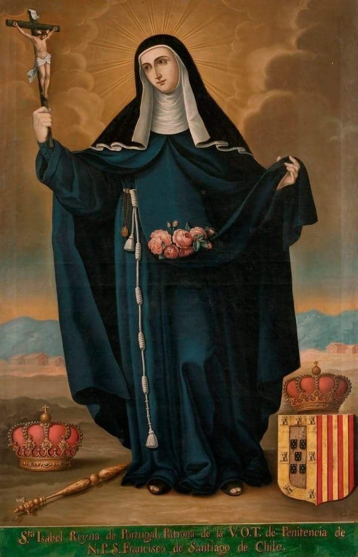 Santa Isabel de Portugal, padroeira de Portugal, a rainha santa da ...